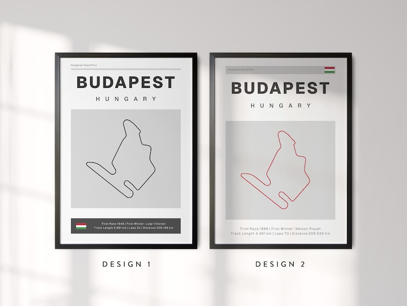 Formula Track Art Print: Grand Prix Motorsport Poster - Etsy