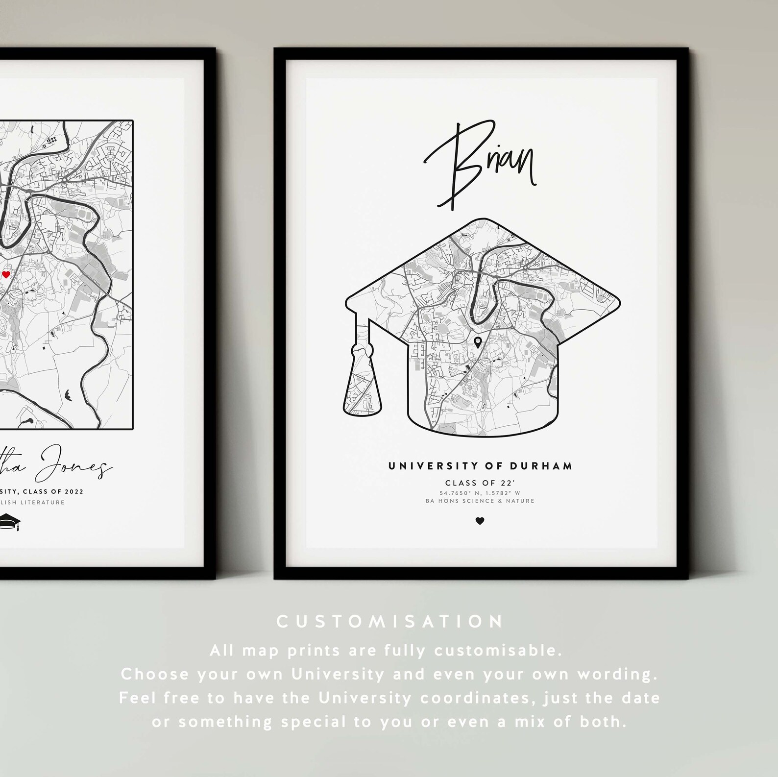 Bestie Graduation Print Congratulations for Her Graduation - Etsy UK