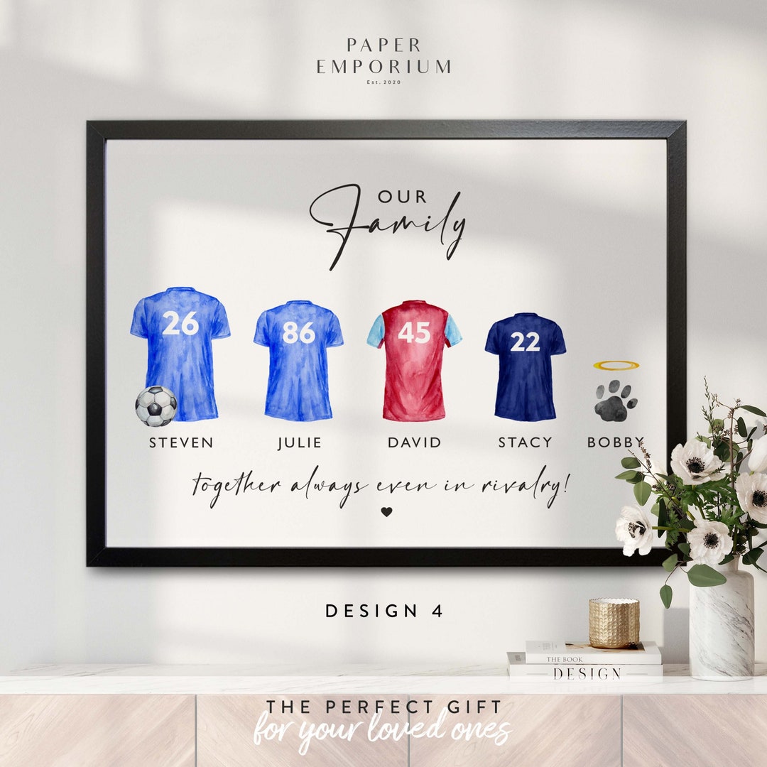 Family Football Print