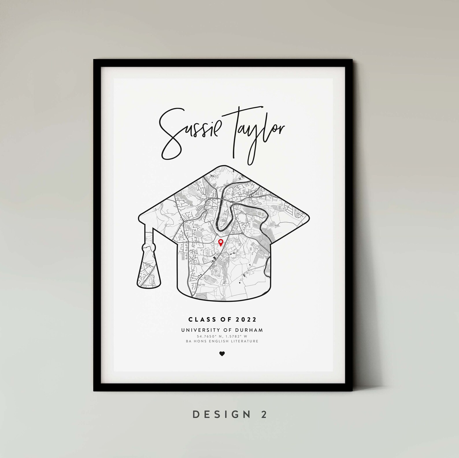 Bestie Graduation Print Congratulations for Her Graduation - Etsy UK