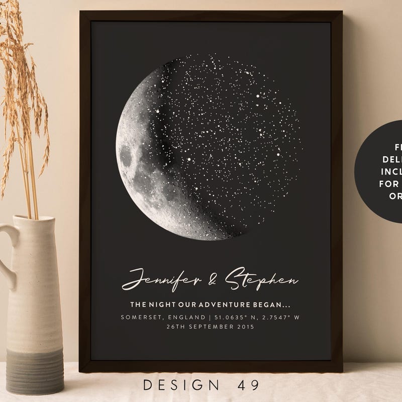 Custom Star Map Born - Etsy UK