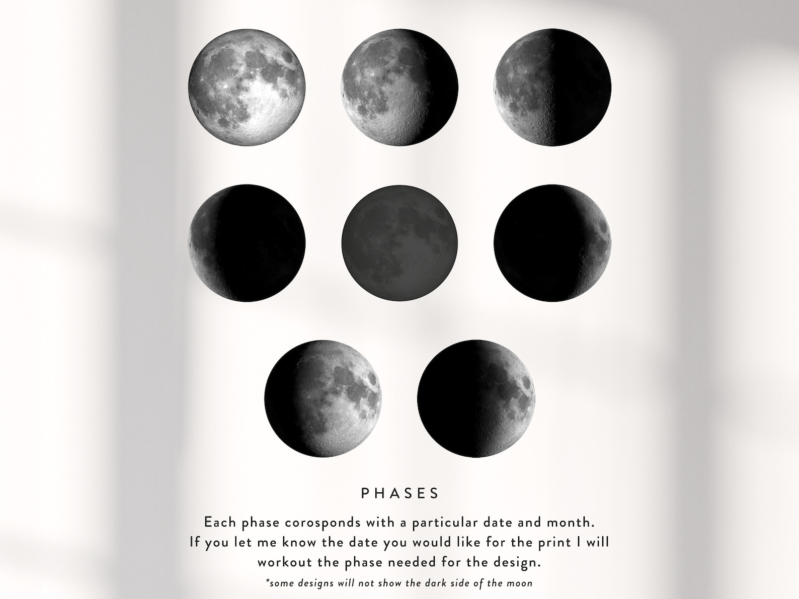 Personalised Moon Phase Prints, the Night We Married, Gift for Mum Dad ...