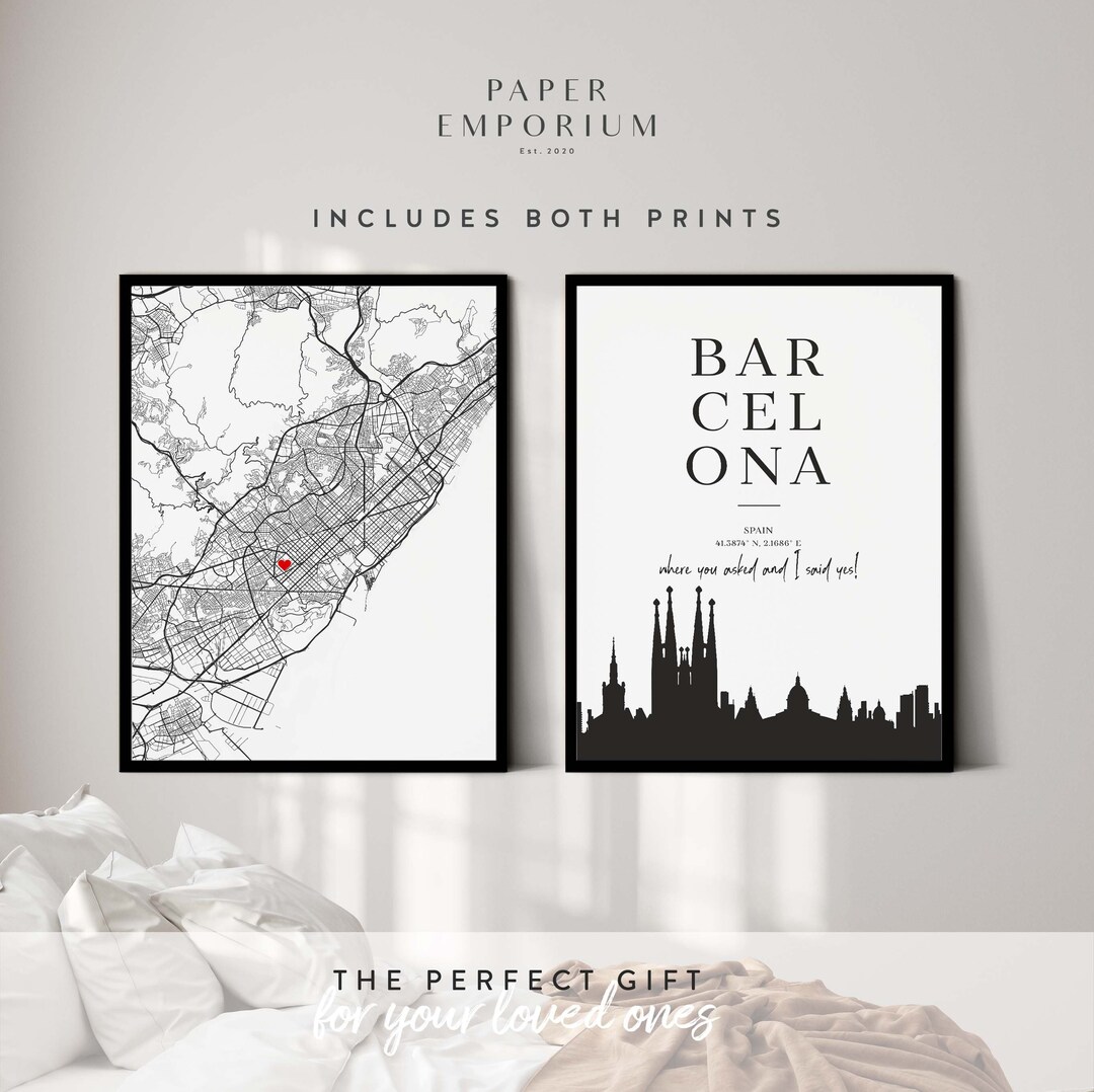 Special Map and Location Print Décor, Special Location Maps ...