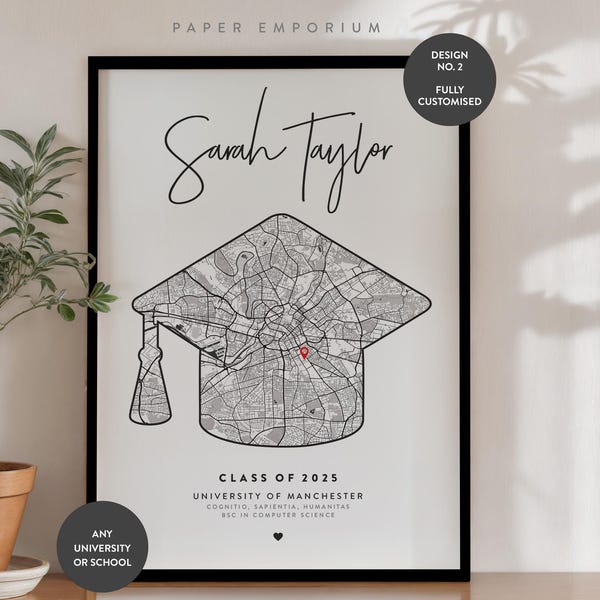 Graduation Print - Etsy UK