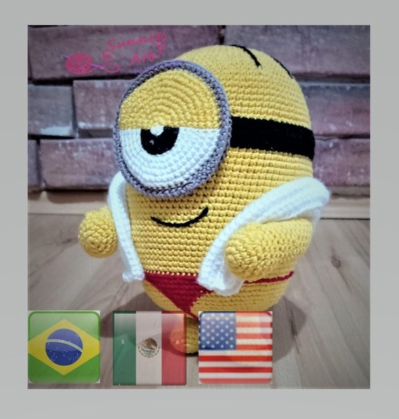 Minion Stuart in Bikini Amigurumi PDF Pattern - Etsy UK