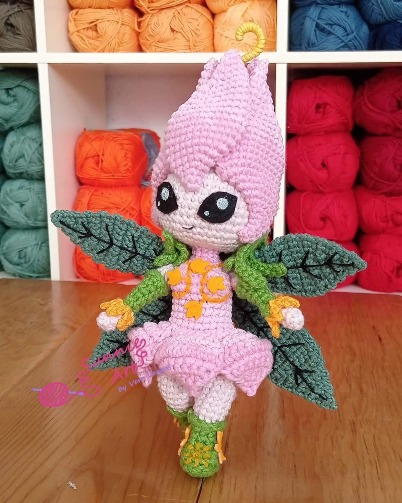 Amigurumi PDF Pattern Lillymon digimon Fanart - Etsy