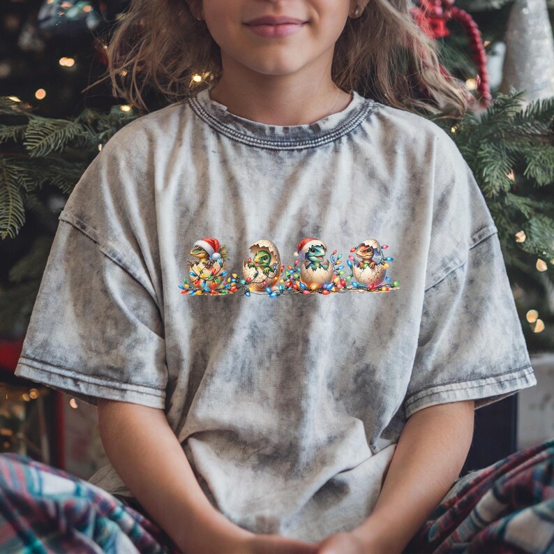 Baby Dinosaurs Wrapped in Christmas Lights Hatching Dinosaurs PNG ...