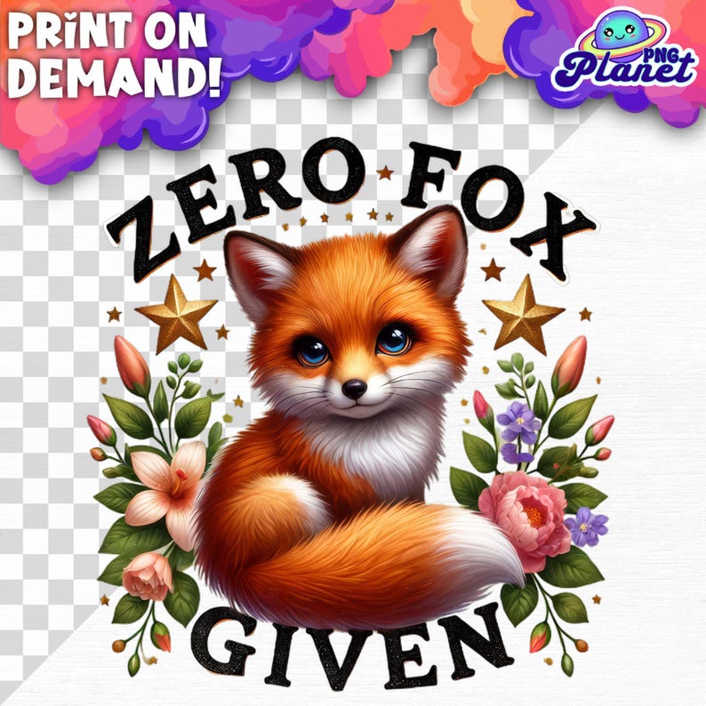 Funny Fox PNG Clip Art Designs, Sarcastic Sublimation Designs, Oh for ...