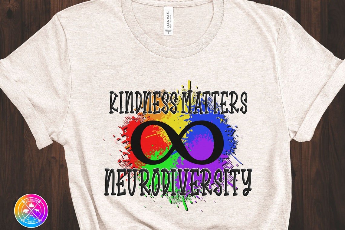 Neurodiversity PNG Neurodivergent PNG for Sublimation Celebrate ...