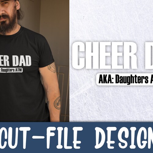 Cheer Dad SVG Cheer Dad Cut File Cheer Family SVG Dad - Etsy