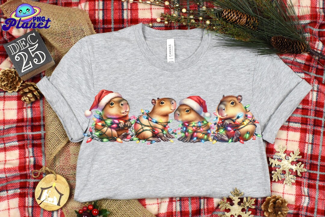 Capivara Natal PNG Clipart de Natal Bonito Chapéu de Papai Noel Arte de ...