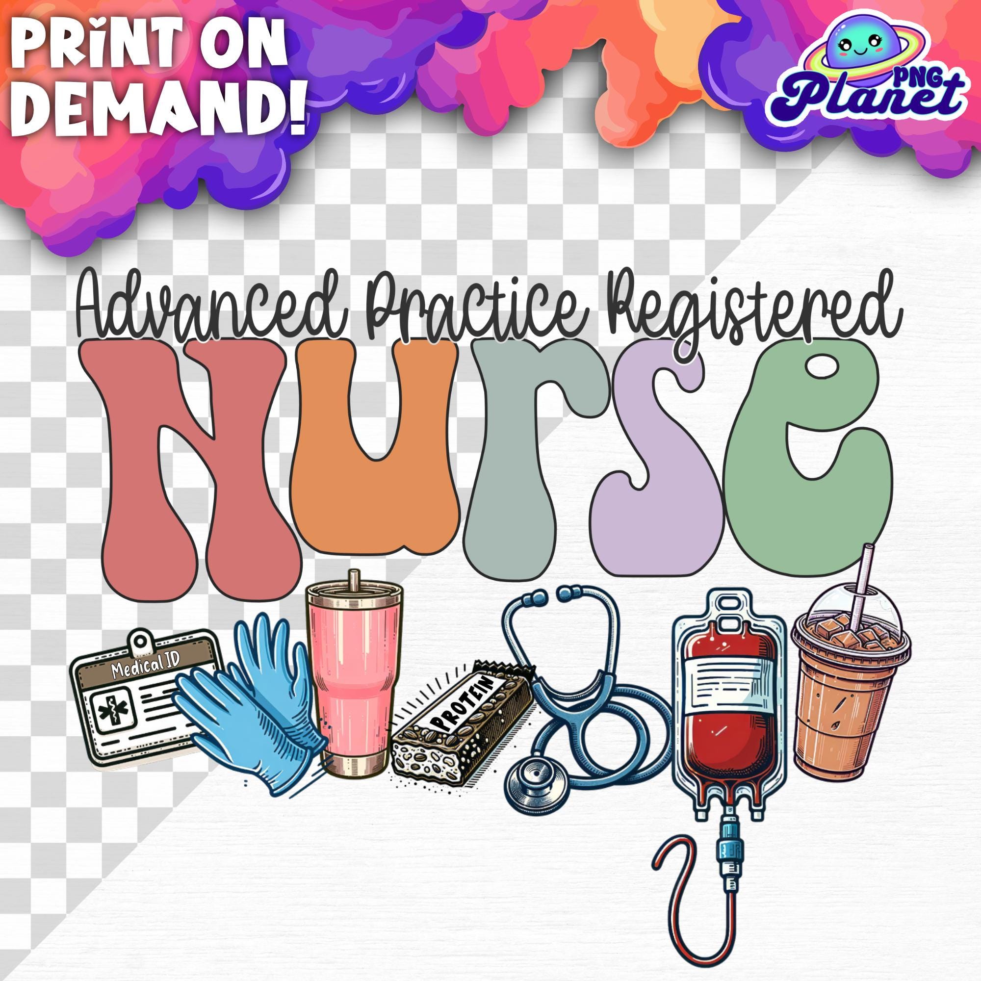Nurse PNG Graphics Cute Nurse Graphic Advanced Registered Nurse RN ...