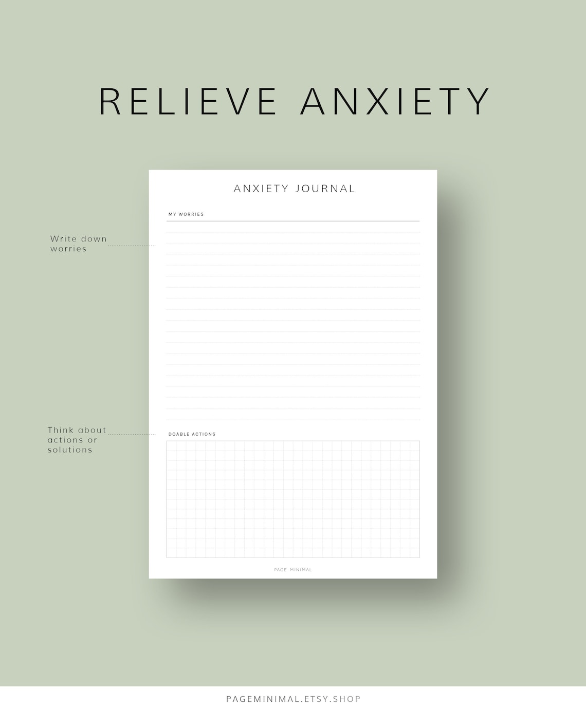 Anxiety Journal Template PDF Stress Relief Diary Self Care | Etsy Australia Anxiety Journal Template PDF Stress Relief Diary Self Care | Etsy Australia