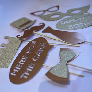 Personalised Photo Booth Props Pack | DIY Photo Booth | Birthday, Baby ...