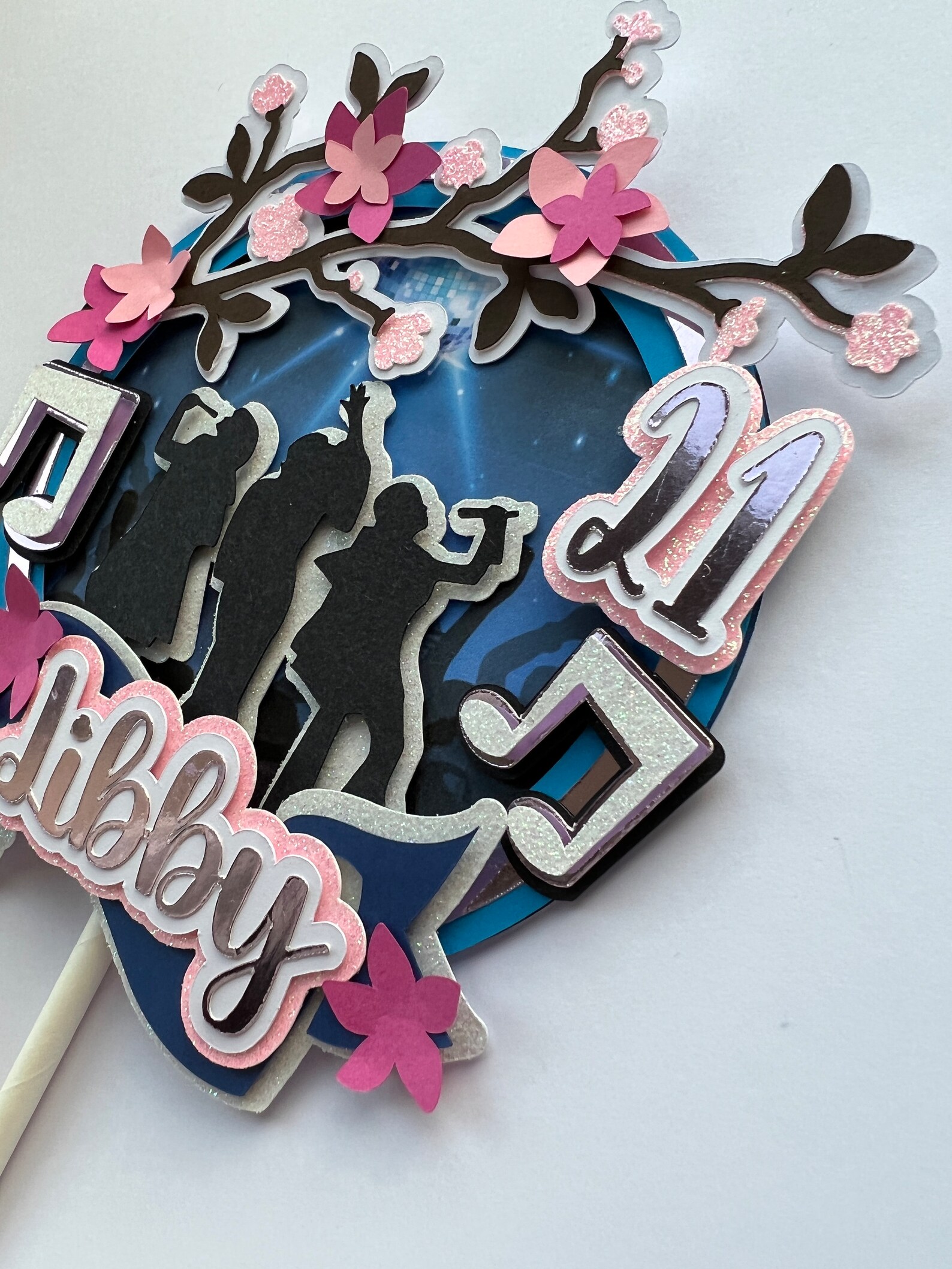 Greek Party Theme Birthday Cake Topper - Personalised Birthday Party ...