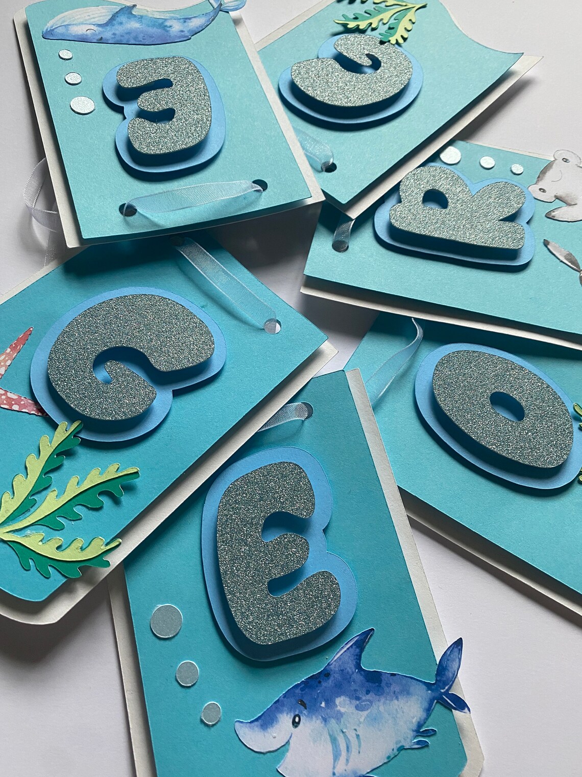 Under the Sea/ocean Theme Birthday Bunting/banner - Etsy