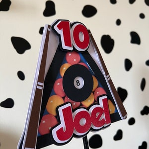 Snooker Pool Billiards Cake Topper | Birthday Party | Sports Birthday ...