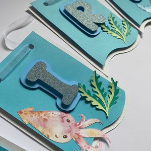 Under the Sea/ocean Theme Birthday Bunting/banner Personalised Party ...