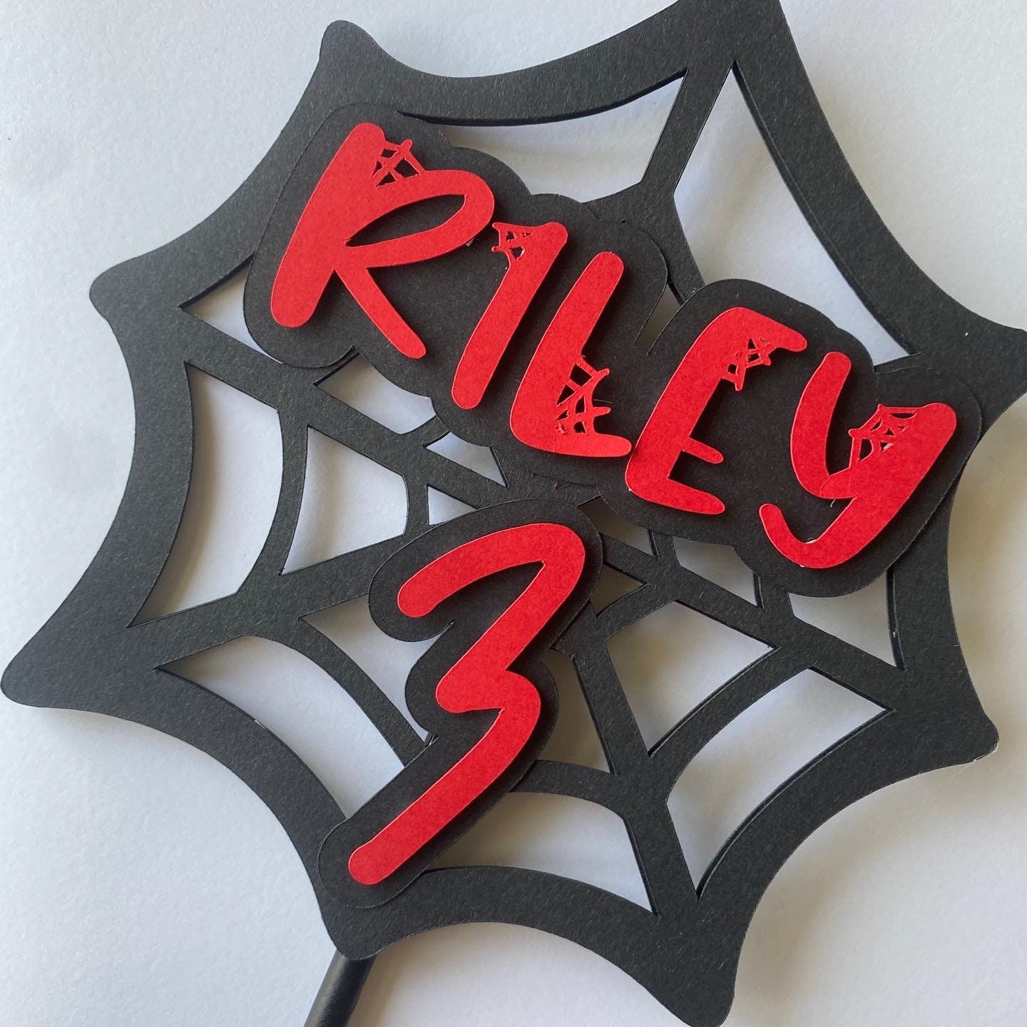 Spider Cake Topper Cake Topper Birthday Party - Etsy UK