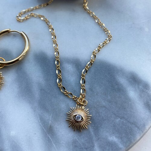 Evil Eye Ear Cuff PIERCED or NON PIERCED Ear Cuff Ear Cuffs | Etsy