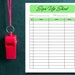 Editable Sign up Sheet Template, Printable Sign up Template, Sign up ...