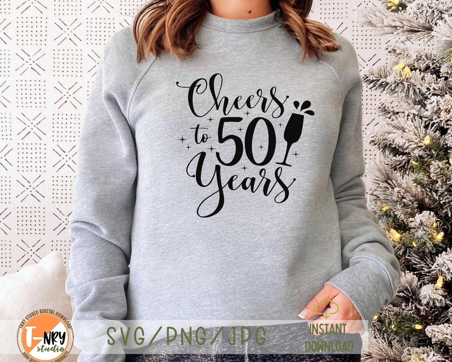 Cheers To 50 Years Svg 50th Birthday Svg Birhtday Svg 50 Etsy