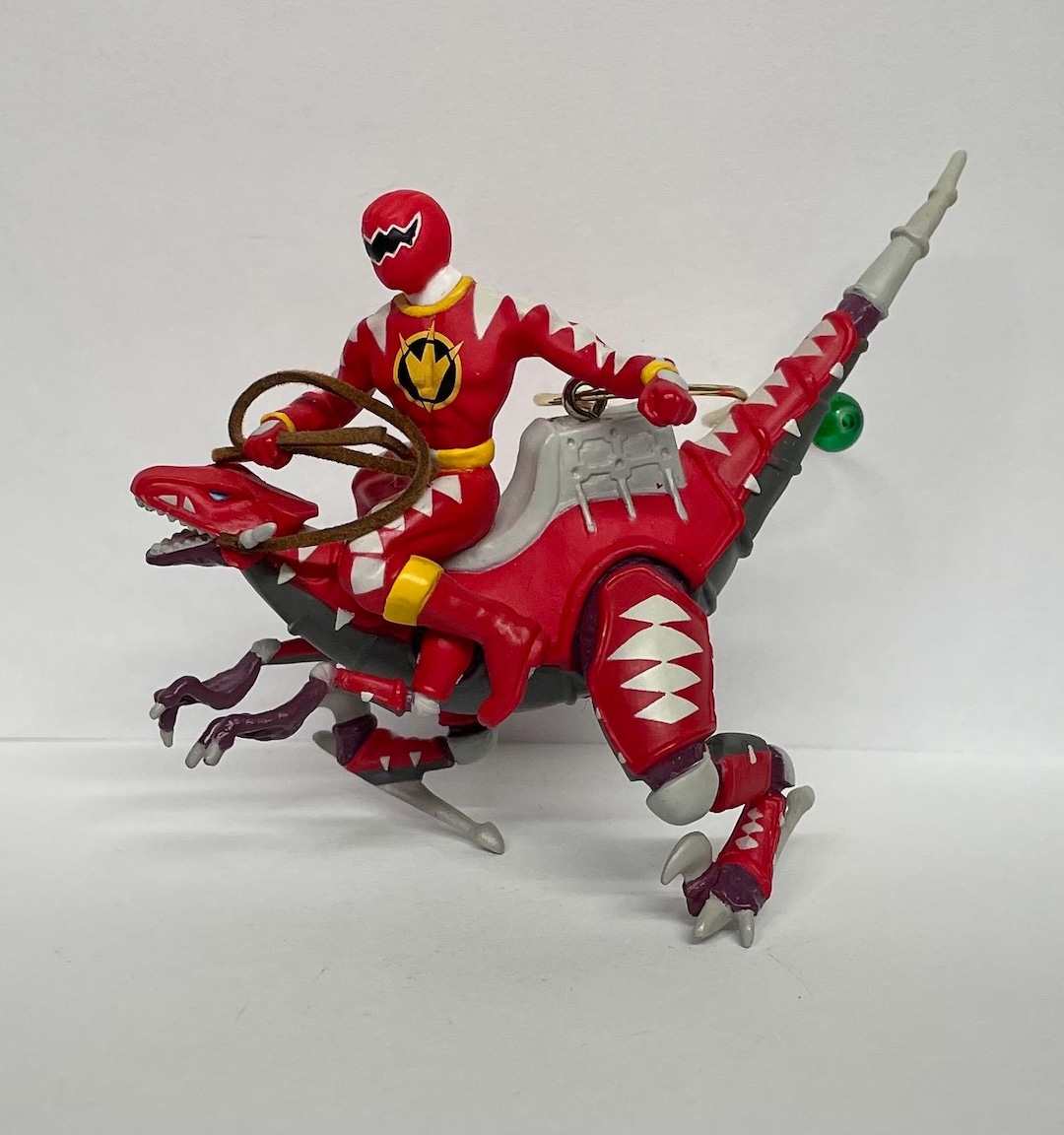 2004 Power Rangers: Dino Thunder Red Ranger Hallmark Ornament - Etsy