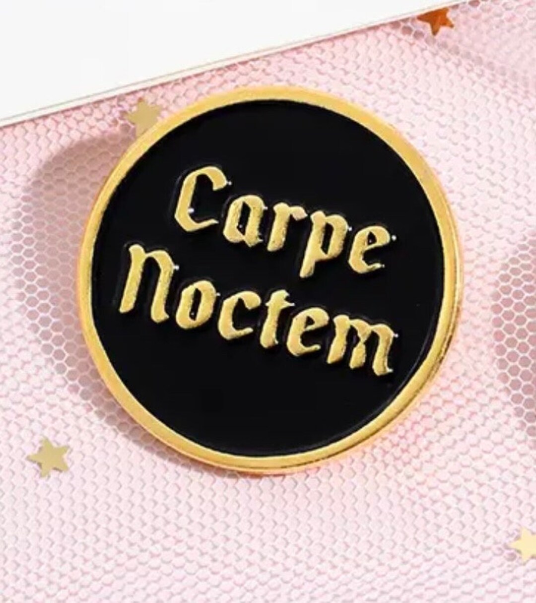 Carpe Noctem | Seize the Night Enamel Pin - Etsy