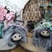 Grey Highland Cow Gonk Ornament, Highland Cow Gnome, Scottish Cow ...