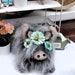 Grey Highland Cow Gonk Ornament, Highland Cow Gnome, Scottish Cow ...