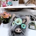 Grey Highland Cow Gonk Ornament, Highland Cow Gnome, Scottish Cow ...