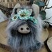 Grey Highland Cow Gonk Ornament, Highland Cow Gnome, Scottish Cow ...