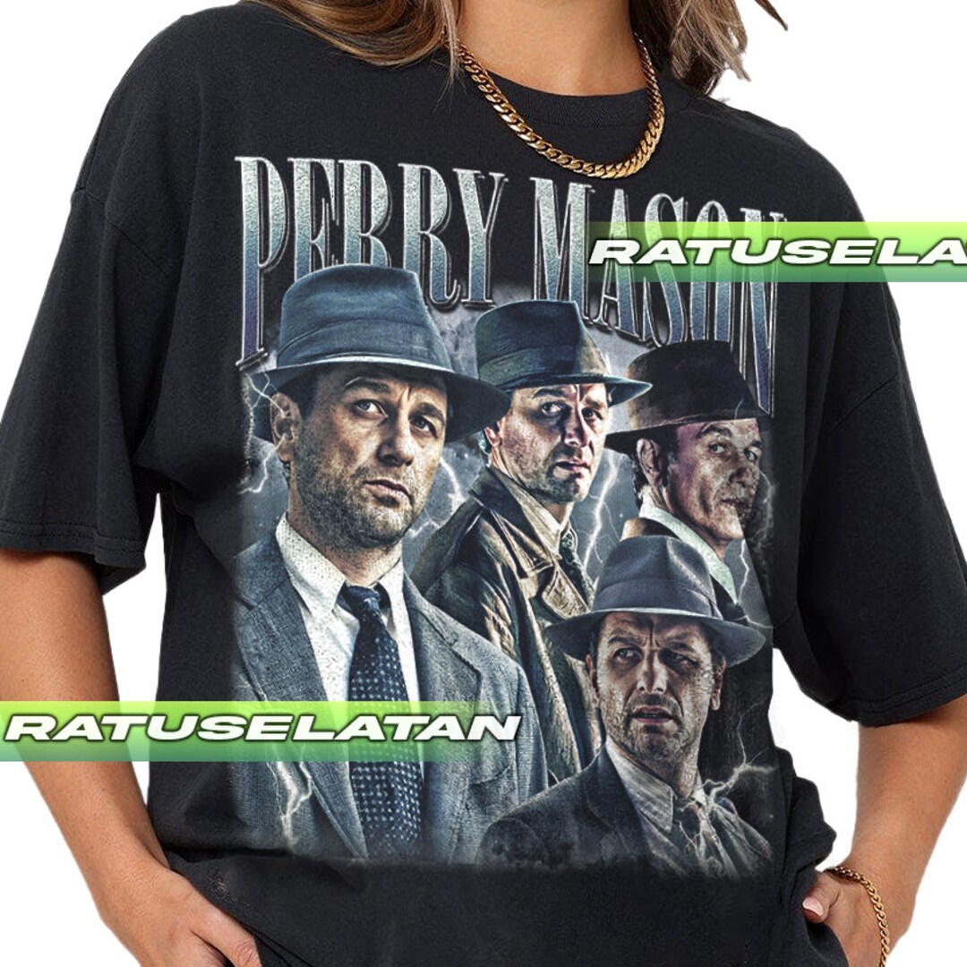 Limited Perry Mason Vintage T-shirt, Gift for Women and Man Unisex T ...