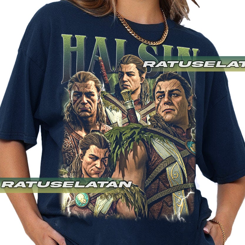 Halsin Baldur's Gate 3 Bear Form Druid Shirt, Fantasy RPG Graphic ...