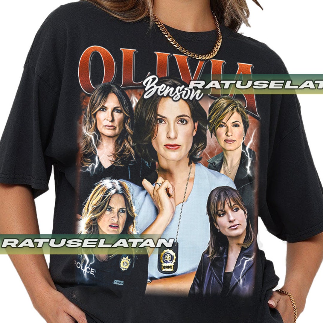 Olivia Benson Law & Order SVU Detective Tee – Mariska Hargitay TV ...