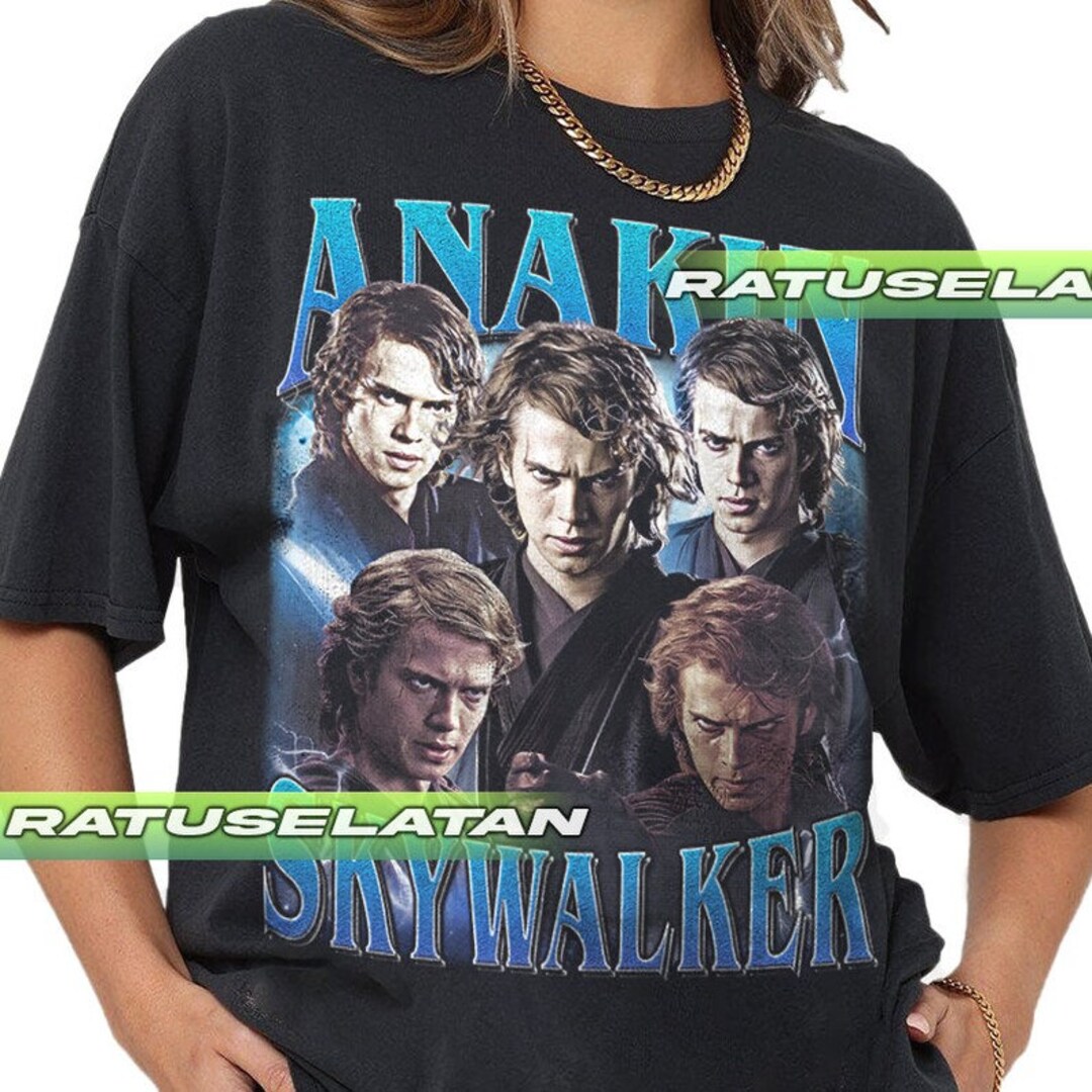 Limited Anakin Skywalker Vintage T-shirt, Gift for Women and Man Unisex ...