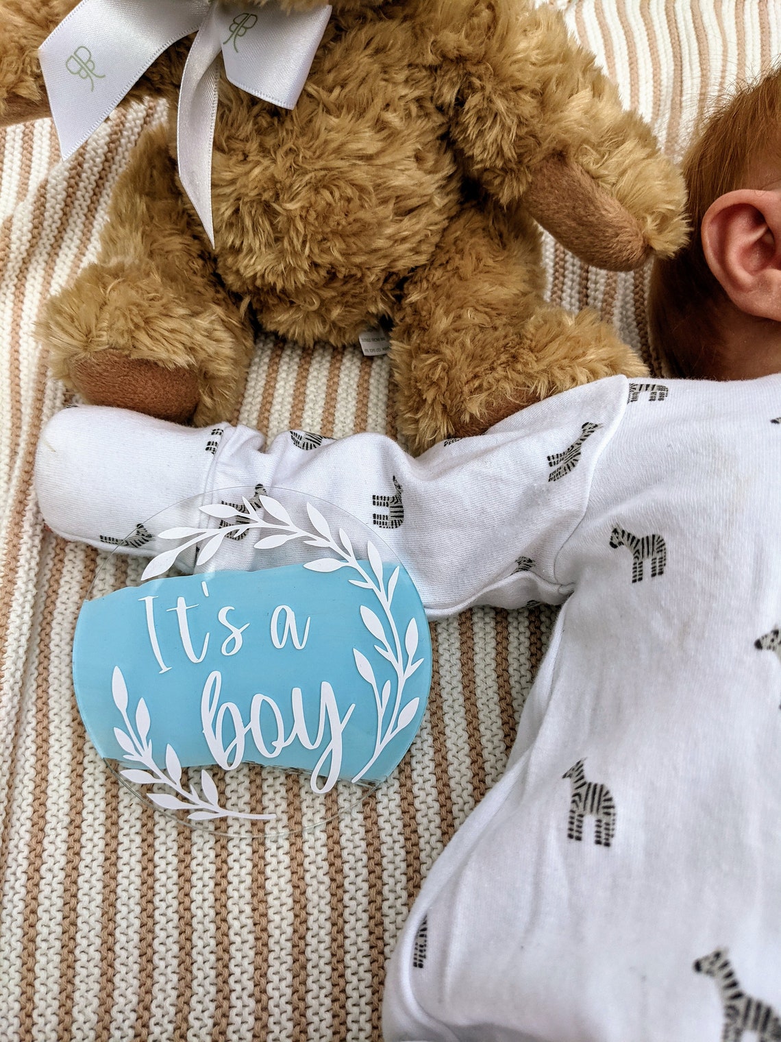 It's a Boy Gender Reveal Pregnancy Announcement Baby - Etsy