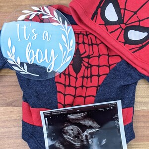 It's a Boy, Gender Reveal, Pregnancy Announcement, Baby Scan Prop ...