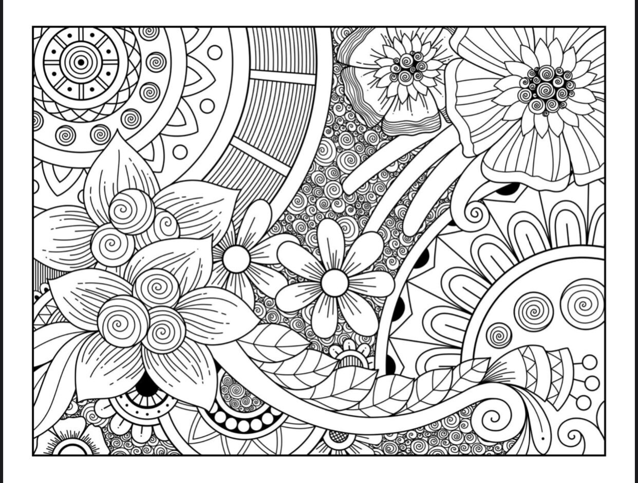 Printable 40 Detailed Coloring Pages for Any Age! - Etsy