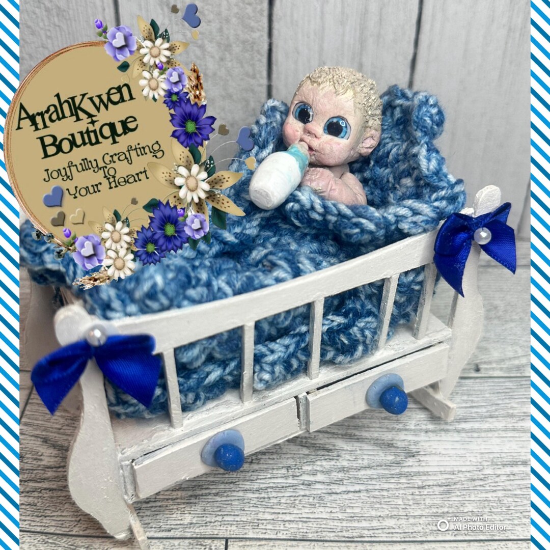 Resin Miniature Baby Boy Doll - Etsy