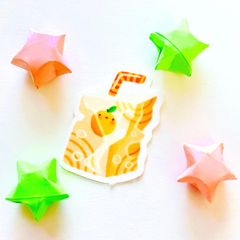 Juice Box Stickers - Etsy