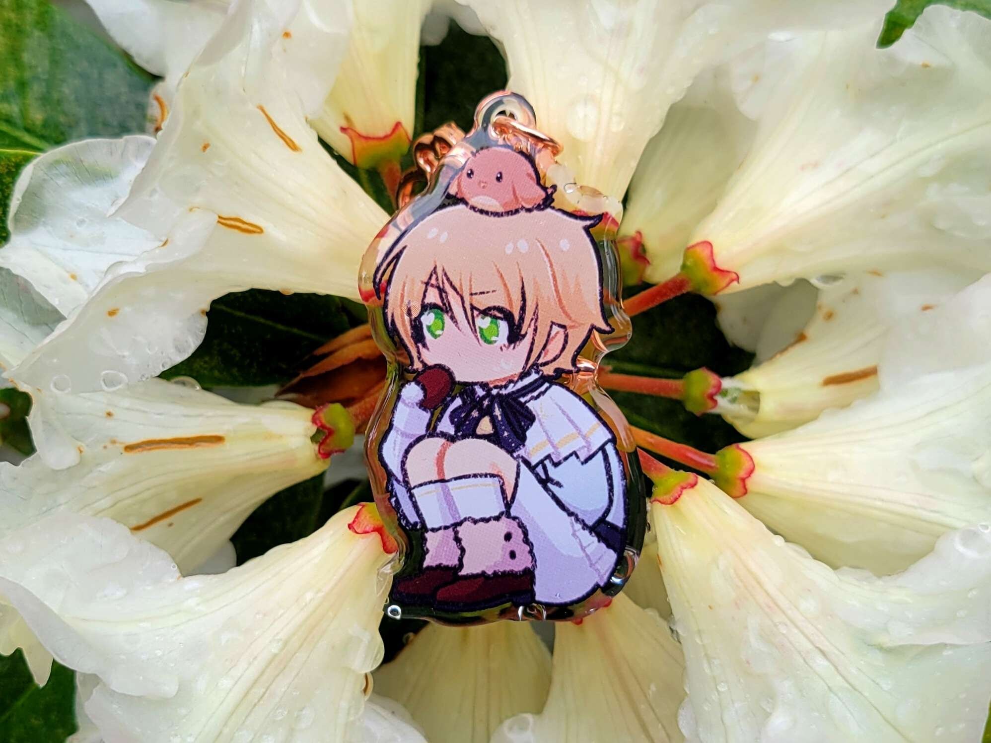 Enstars Shiratori Aira Branco 2.5 Inch Acrylic Charm - Etsy