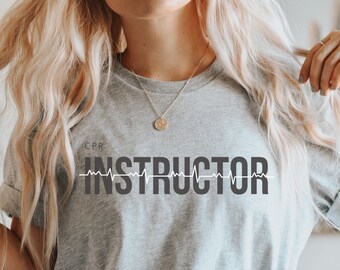 Cpr Instructor Shirt - Etsy
