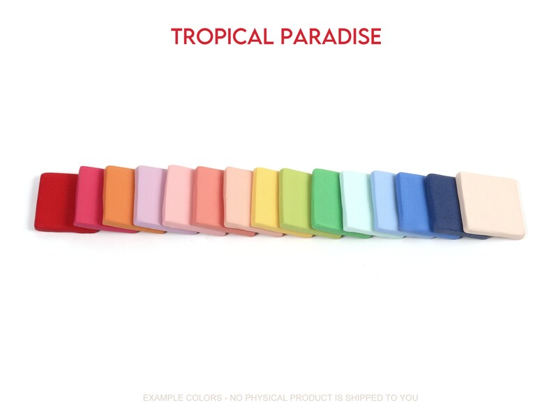 Polymer Clay Color Recipe - Tropical Paradise - Summer, Spring Fashion ...
