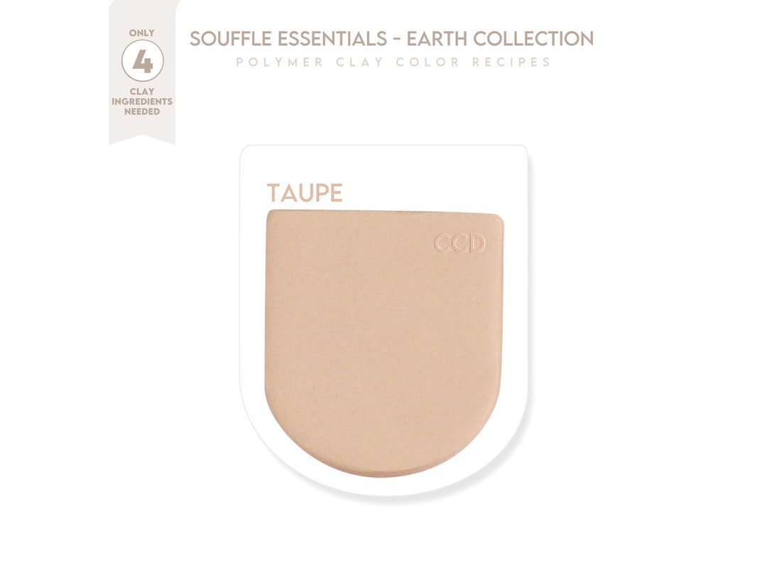 Polymer Clay Color Recipe - Taupe Color Earth Collection - Sculpey ...