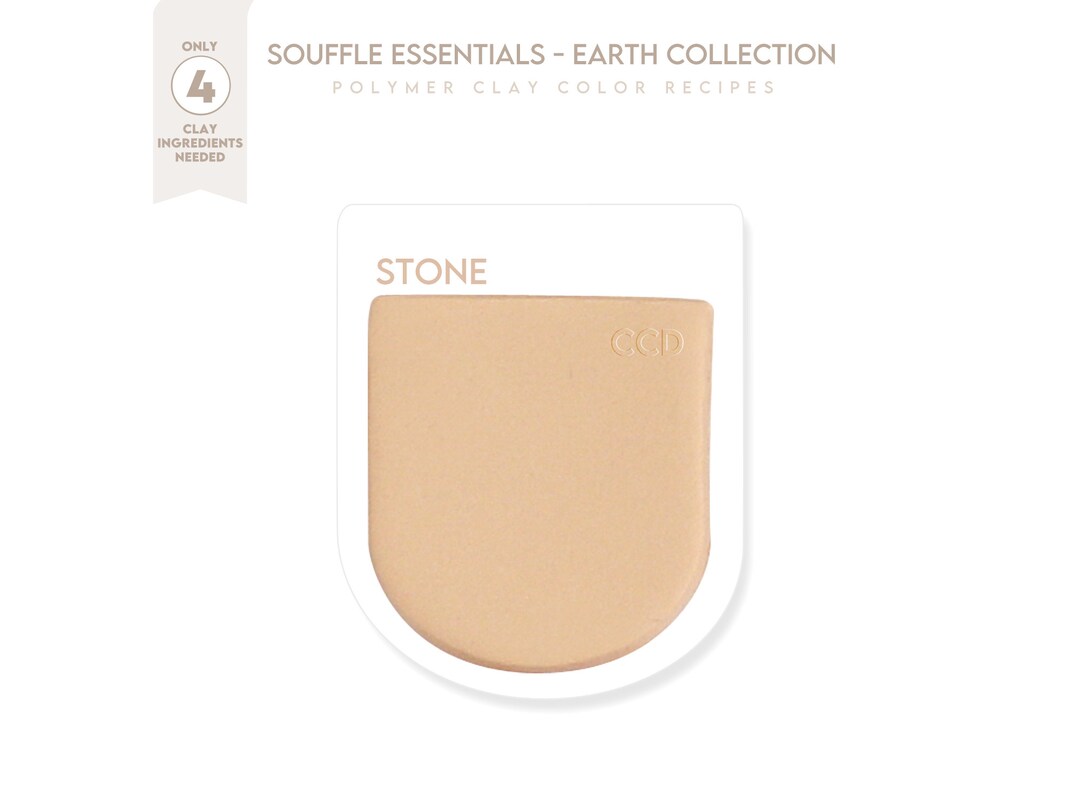 Polymer Clay Color Recipe - Stone Color Earth Collection - Sculpey ...