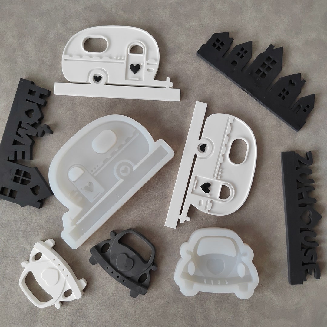 Silicone Mold,insert Camping Mould,camper Van for Plug-in Strips Molds ...