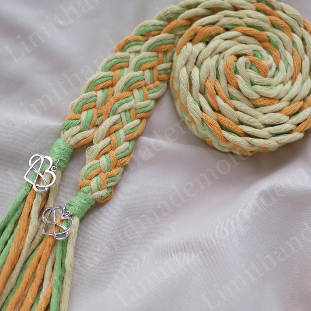 Personalized Handfasting Cord,celtic Knot Wedding Cord,traditional ...