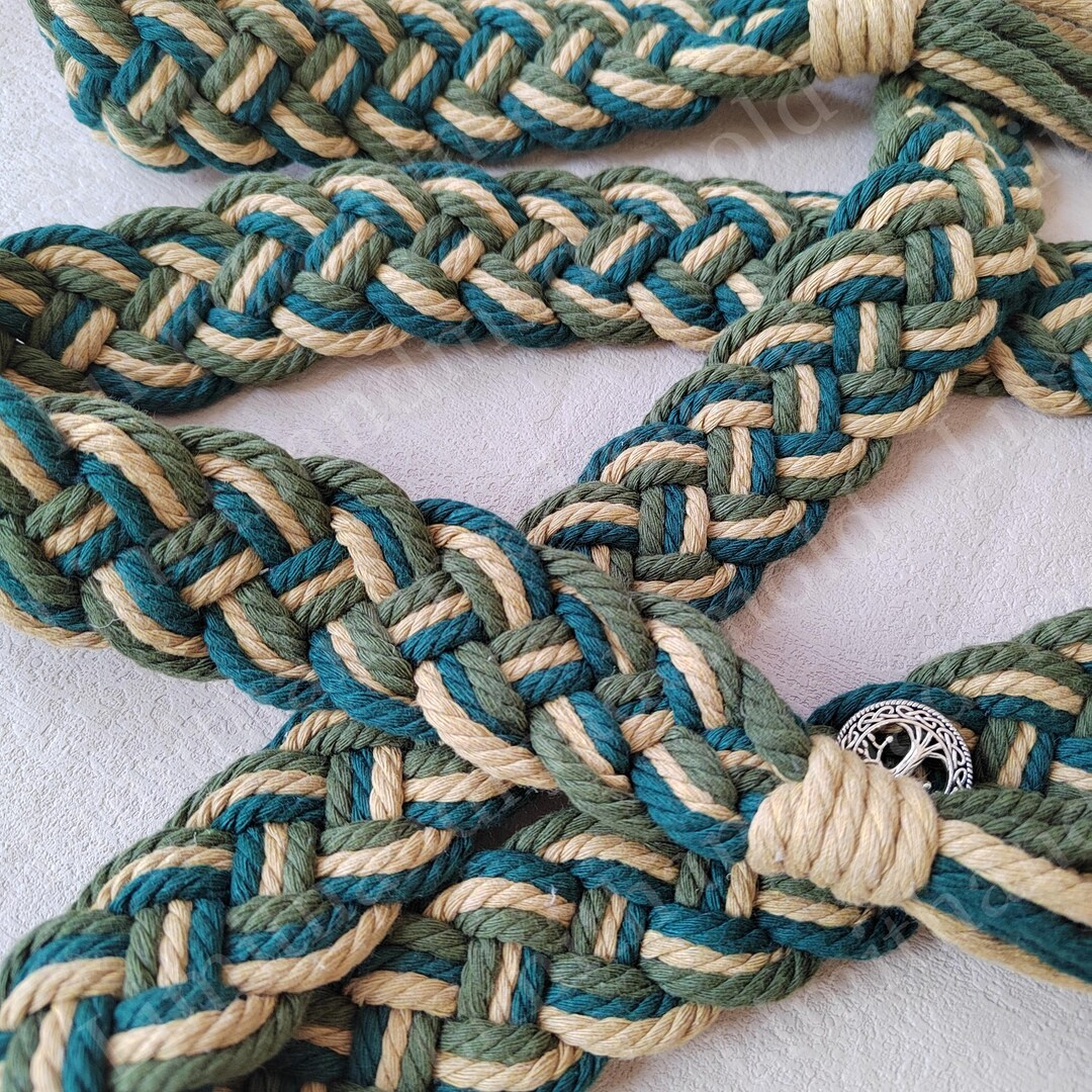 Celtic Ceremony Personalized Handfasting Cord,green Handfast,irish ...