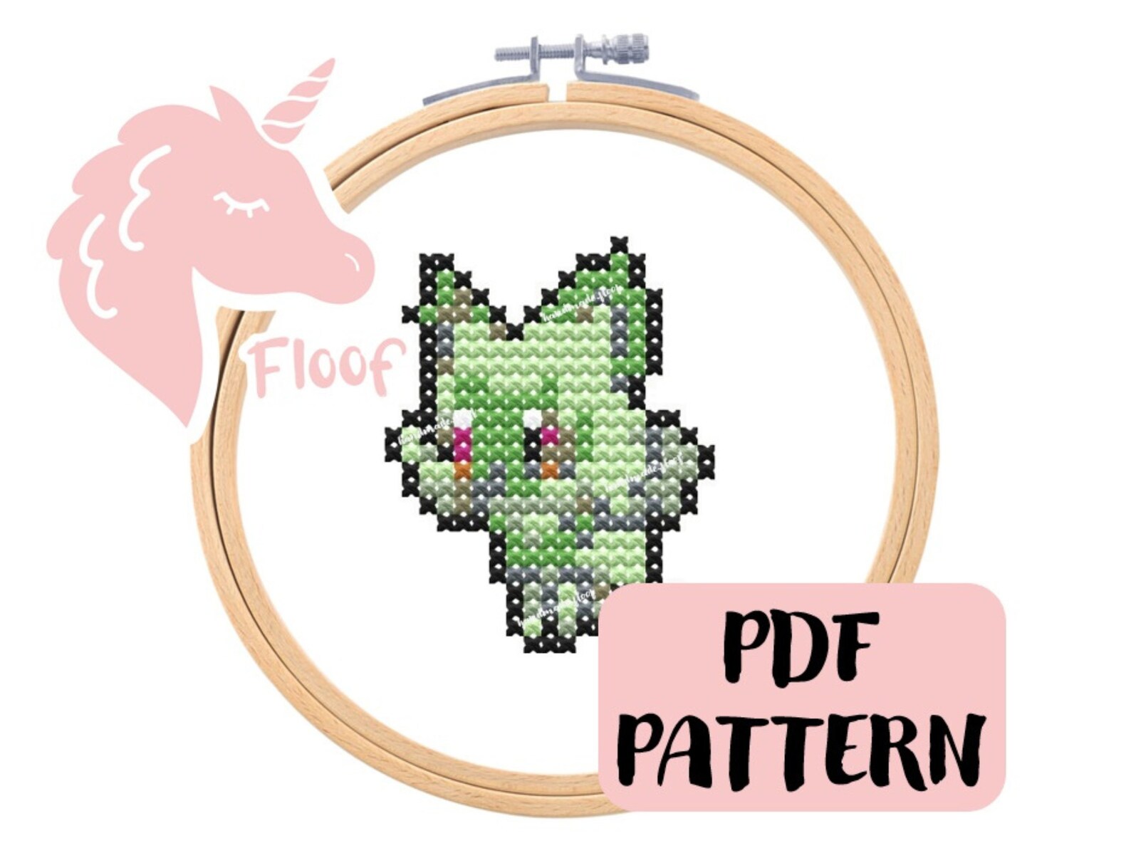 Chibi Pokemon Scarlet and Violet Starters Geek Cross-stitch Pattern PDF ...
